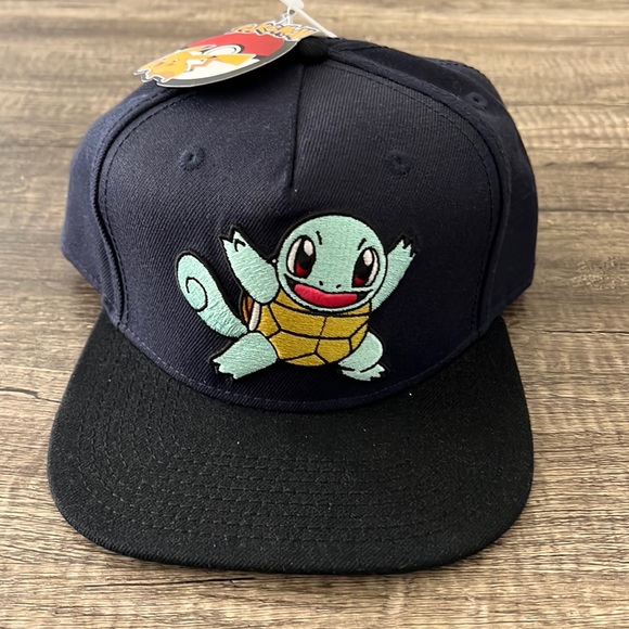 Pokemon | Accessories | Nwt Pokemon Squirtle Snapback Hat | Poshmark